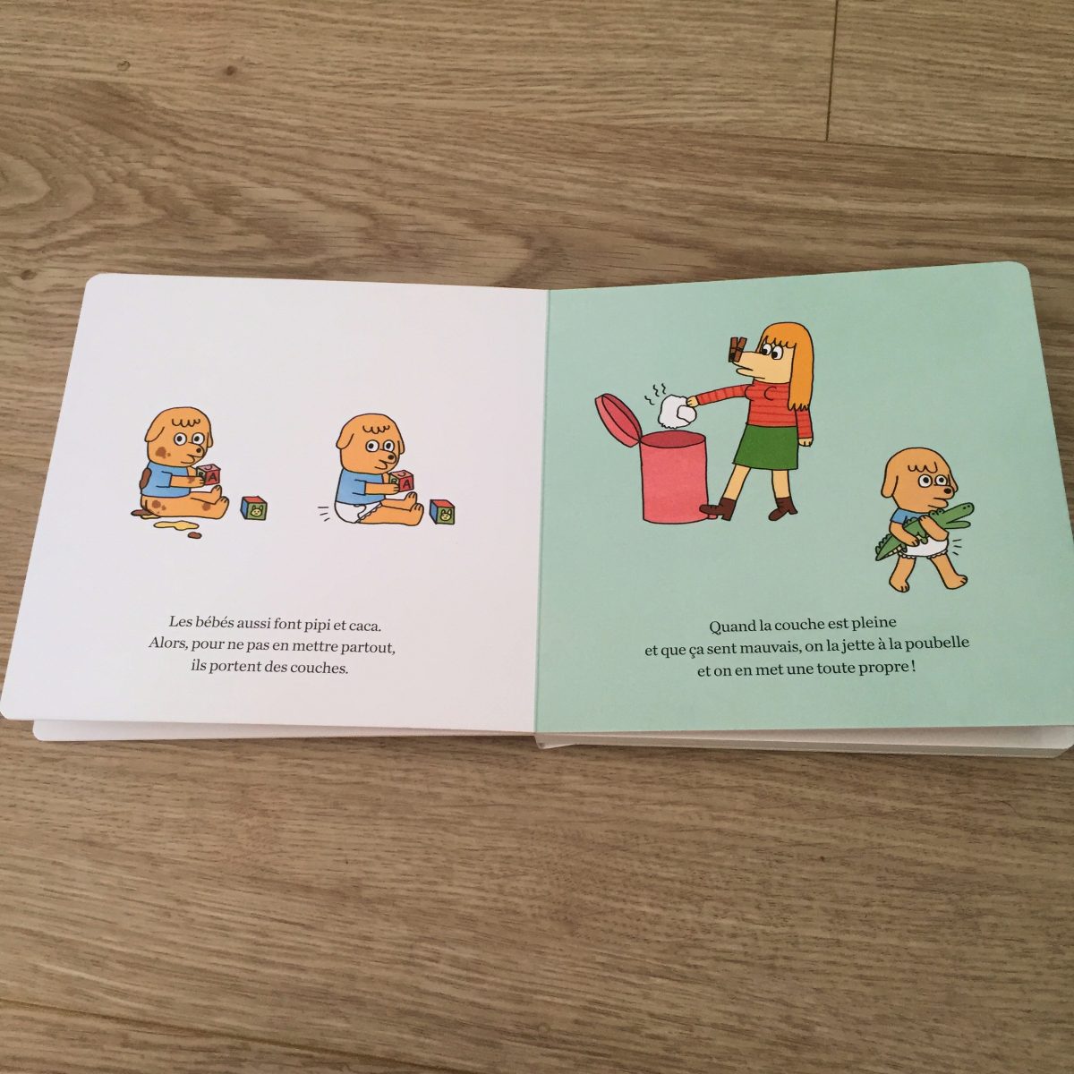 livre caca - Maman Écureuil